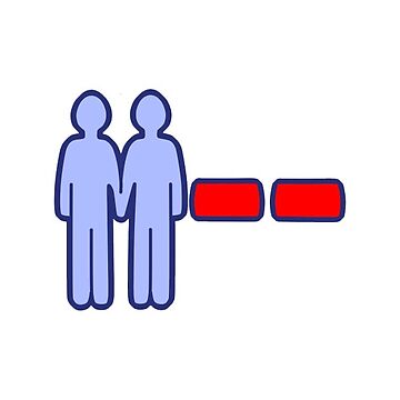 "negative relationship" Sticker for Sale by nataliegb3 | Redbubble