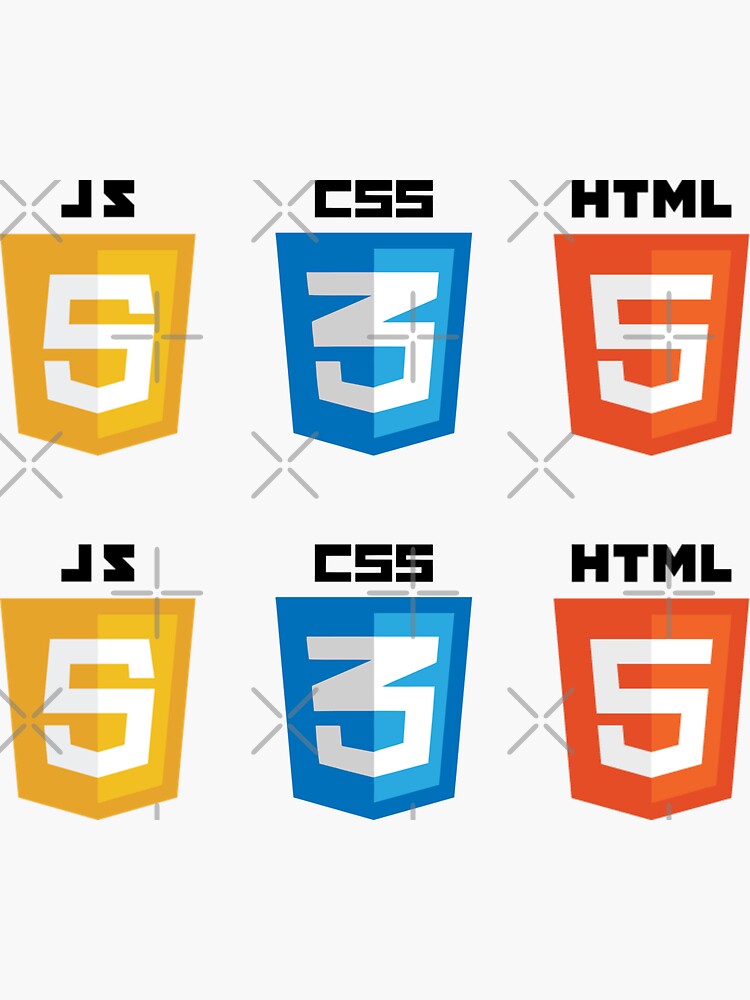"Web Developer Logo Pack" Sticker for Sale by dtor5 | Redbubble
