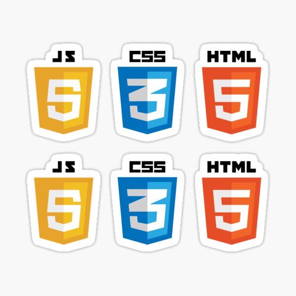"Web Developer Logo Pack" Sticker for Sale by dtor5 | Redbubble