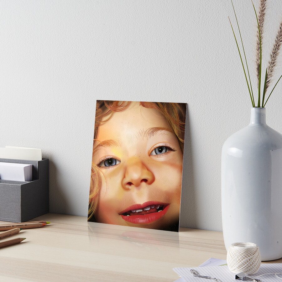 "Pure CSS Portrait - Isla" Art Board Print by Ivorjetski | Redbubble