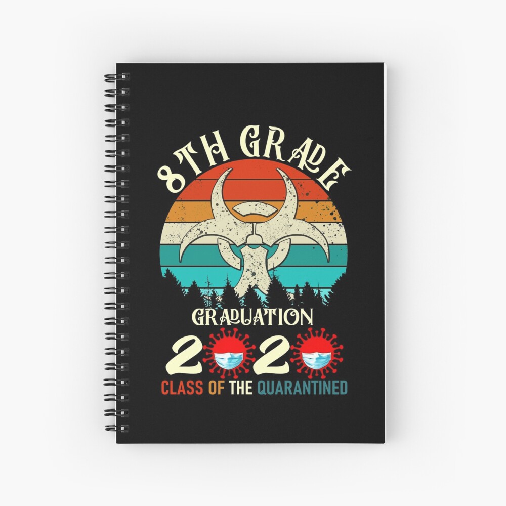 Cuaderno de espiral «Graduación de octavo grado Clase 2020 de ... Cuaderno de espiral «Graduación de octavo grado Clase 2020 de ...