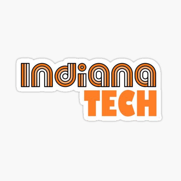 "Indiana Tech" Sticker by MarthaLouise | Redbubble