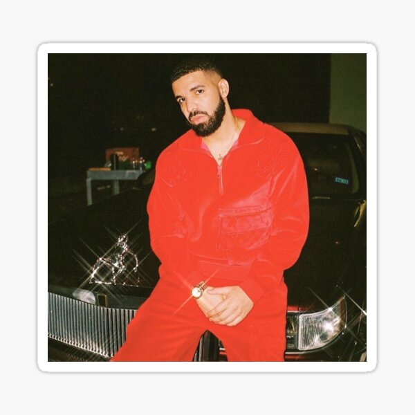 "Drake" Sticker by katecrawford26 | Redbubble