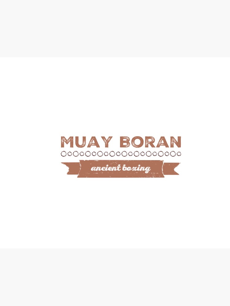 "Muay Boran Ancient Boxing" Poster by MuayThaiMerch | Redbubble