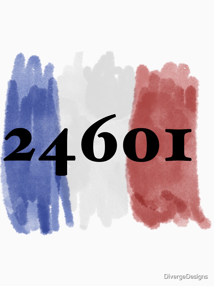 "24601" Essential T-Shirt for Sale by DivergeDesigns | Redbubble
