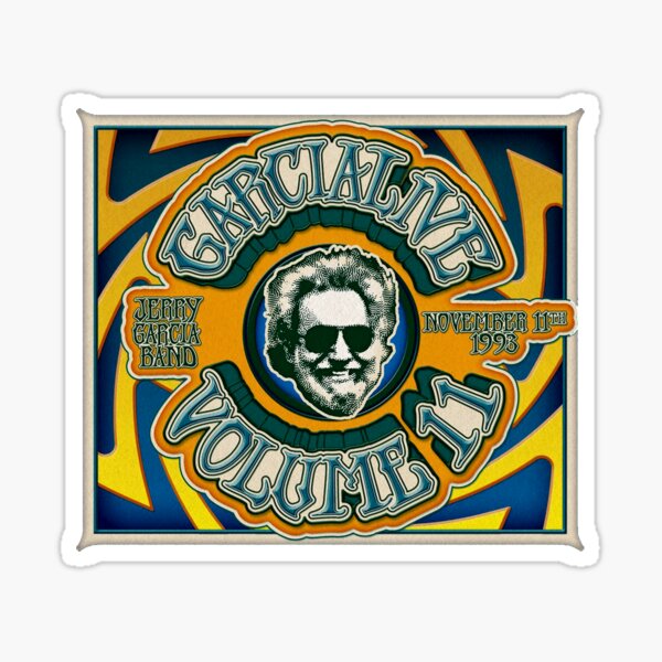 Jerry Garcia Stickers | Redbubble