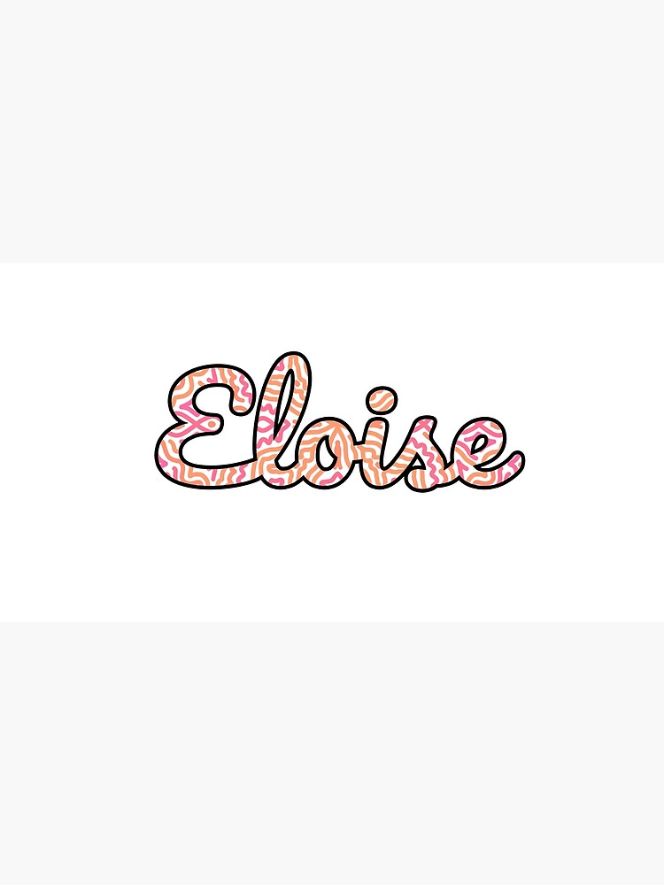 "Eloise Handwritten Name" Poster for Sale by inknames | Redbubble