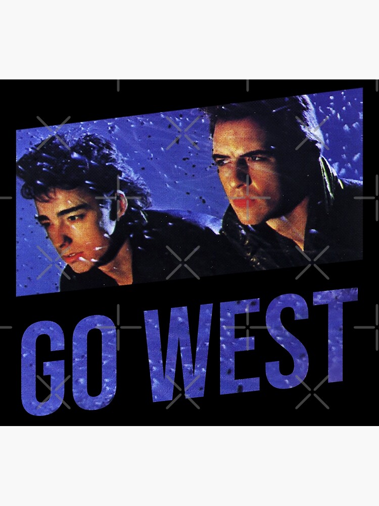 "Go West" Poster for Sale by davidmm99 | Redbubble