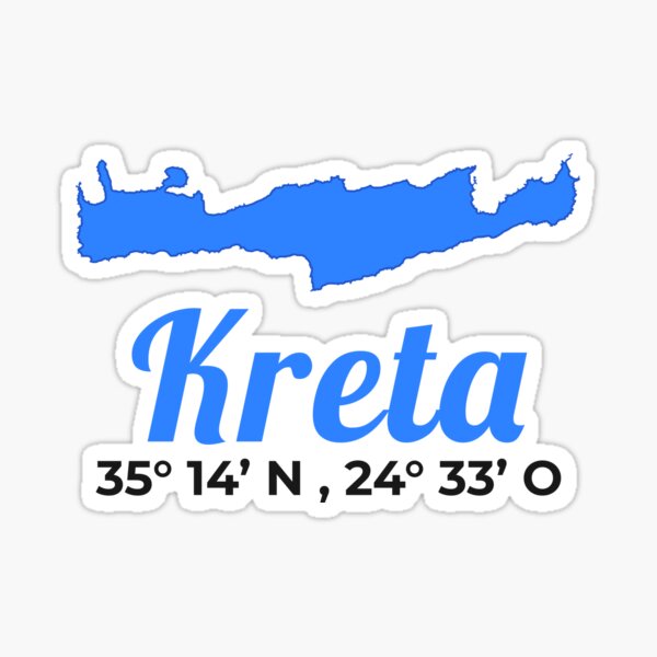 Kreta Stickers | Redbubble