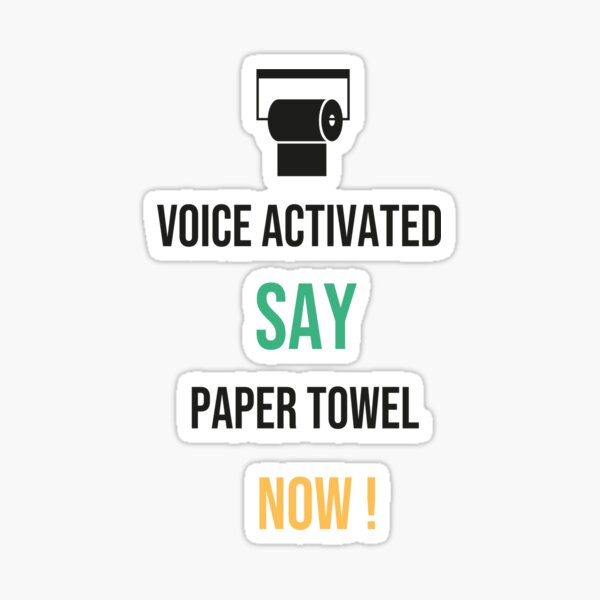 Voice Activated Stickers | Redbubble