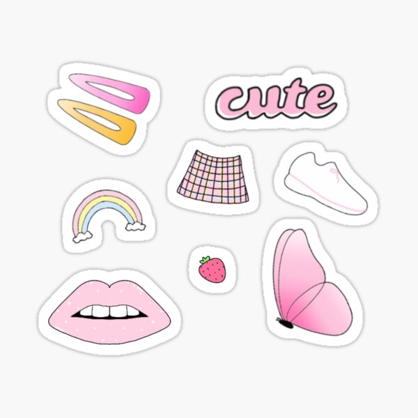 "Soft Girl Sticker Pack" Sticker by 00brooke00 | Redbubble