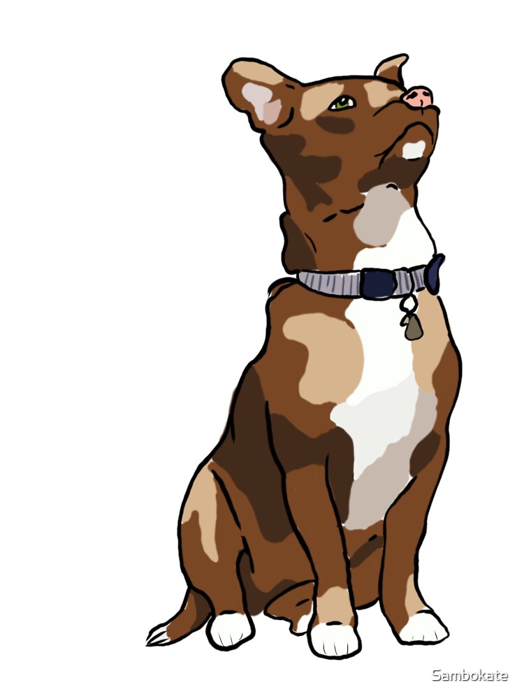 "A very good boy" Sticker for Sale by Sambokate | Redbubble