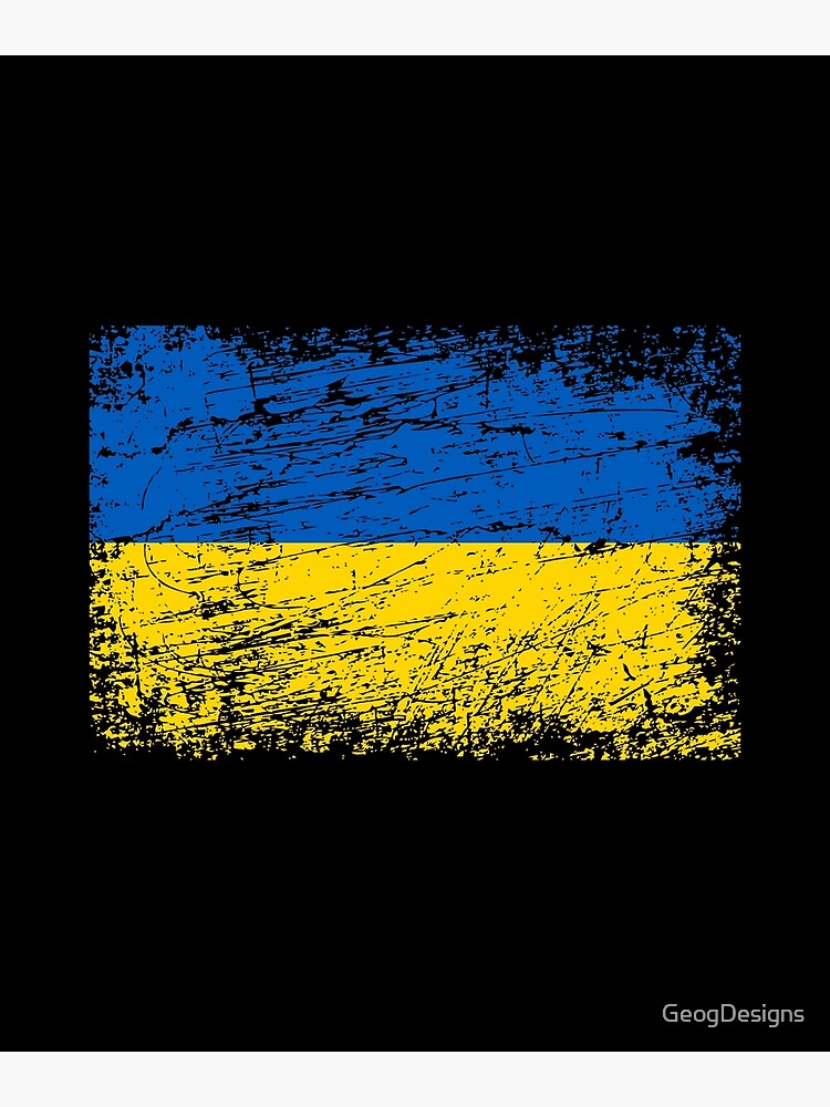 "Ukraine flag flag ukrainian kiev eastern ukraine" Art Print for Sale ...