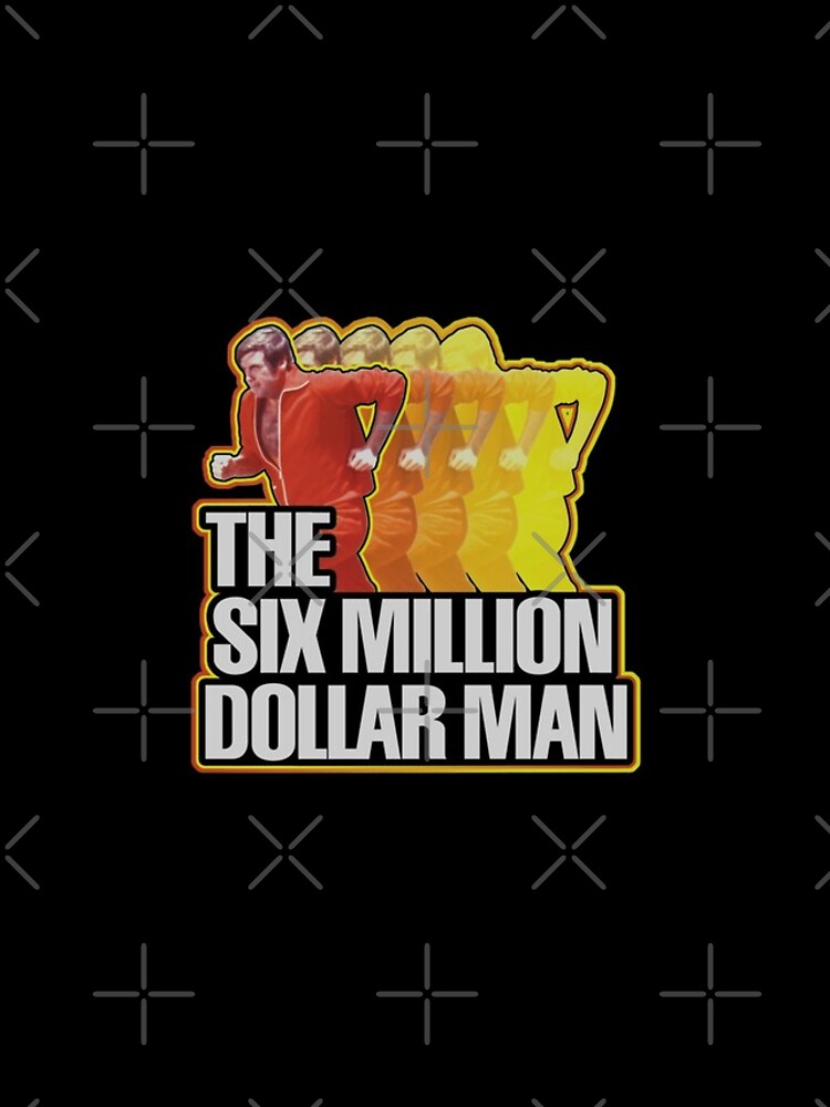 "The Six Million Dollar Man Sticker" iPhone Case for Sale by ...