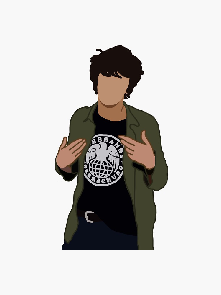 "Rodrick Heffley Sticker" Sticker by bellaandre | Redbubble