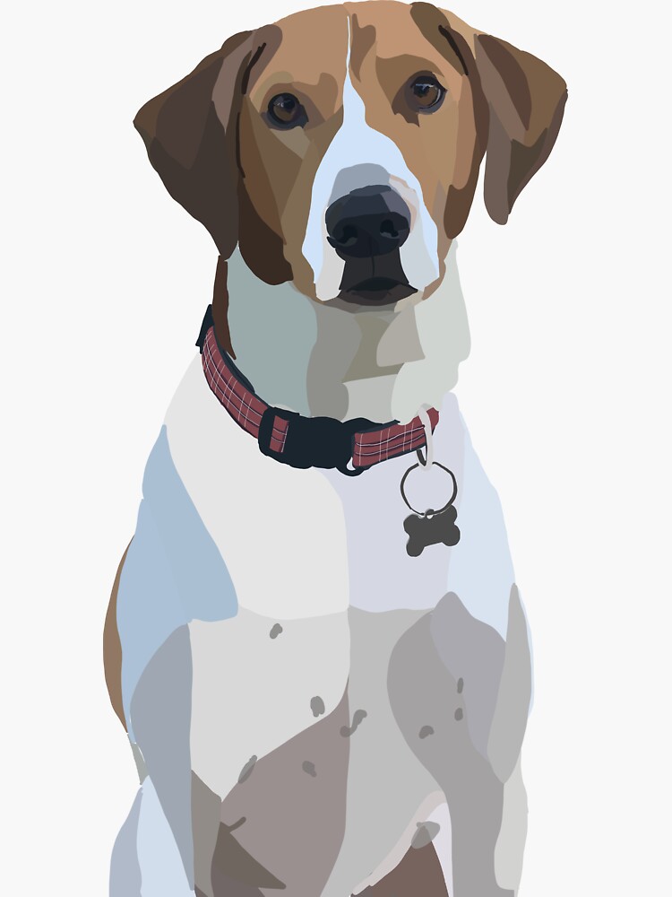 "Hound - custom" Sticker by DanielleDaSilva | Redbubble