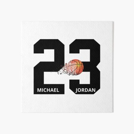 "Michael Jordan Sticker - Basketball Sticker (23 Sticker)" Art Board ...