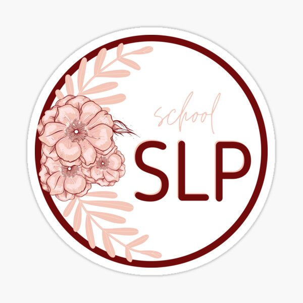 "School SLP" Sticker by annareihl | Redbubble
