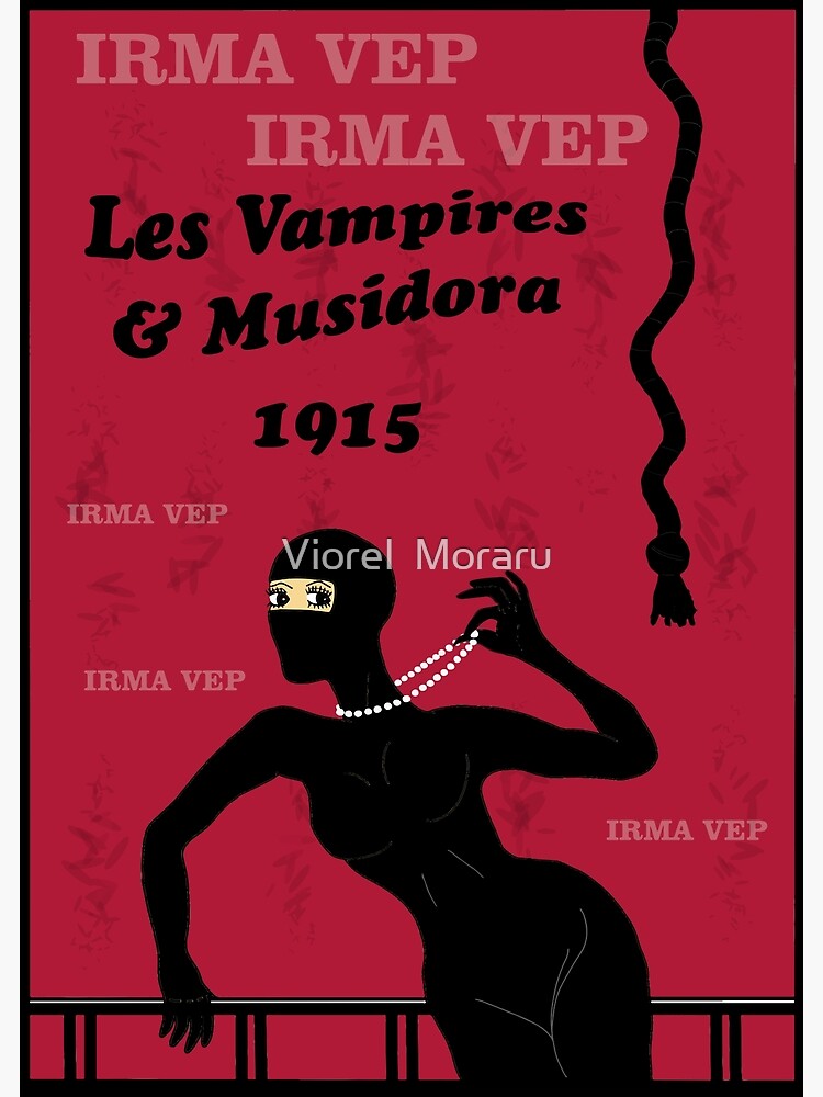 "Musidora as Irma Vep" Poster for Sale by Viorel Moraru | Redbubble