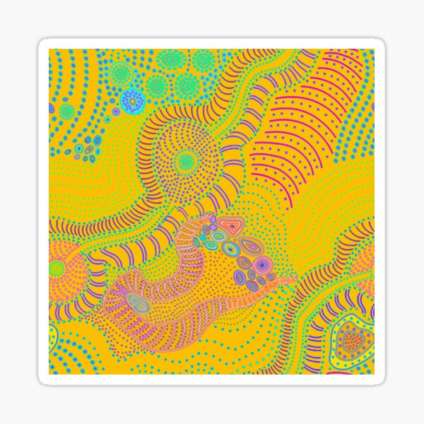 "Tear Across Dotted Line" Sticker by Esprit-Mystique | Redbubble