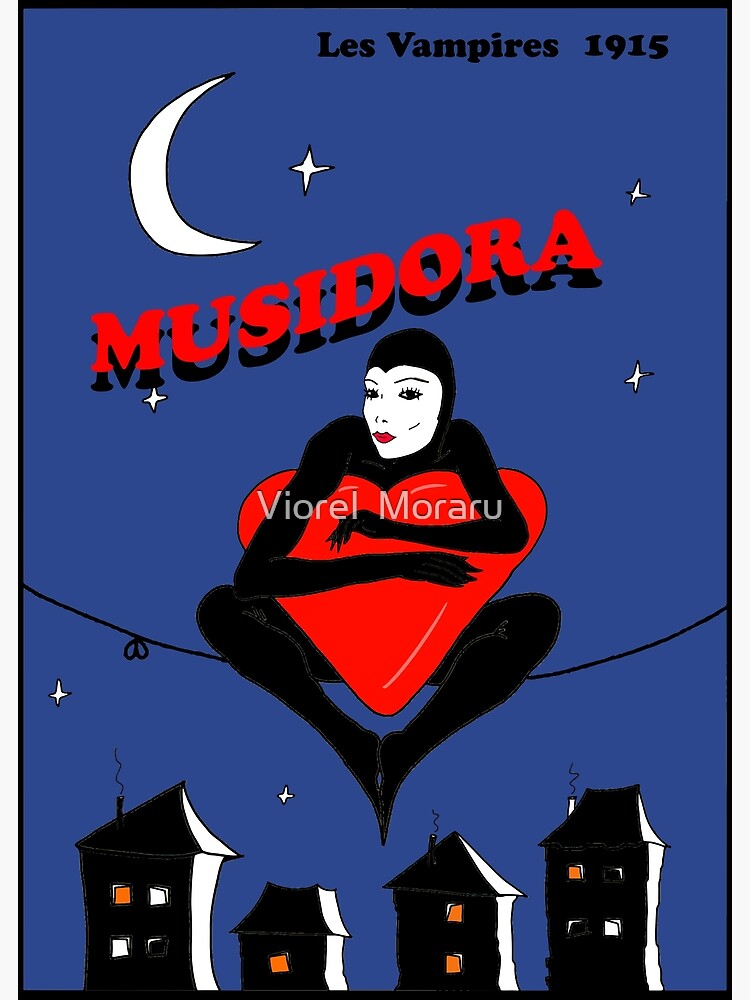 "Musidora as Irma Vep" Poster by CodexDracula | Redbubble