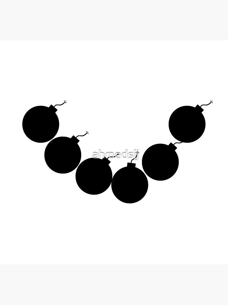 "Smile of the bomb" Sticker for Sale by ahmedsjj | Redbubble