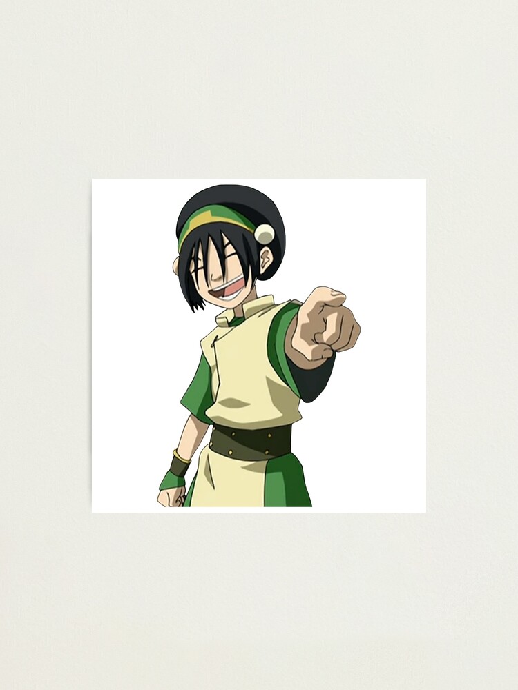 "Toph Beifong Point and Laugh Avatar" Photographic Print for Sale by ...