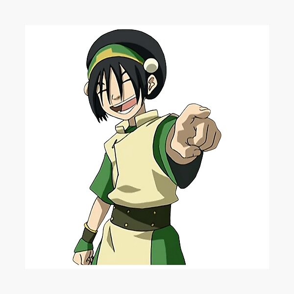 "Toph Beifong Point and Laugh Avatar" Photographic Print for Sale by ...