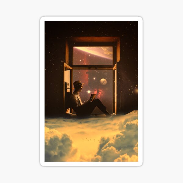 "Lucid" Sticker for Sale by nicebleed | Redbubble