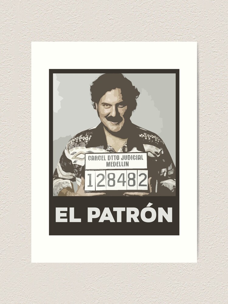 "Pablo Escobar El Patron" Art Print for Sale by eduardoc | Redbubble