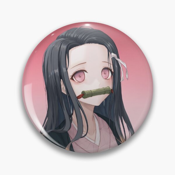 Winziger Nezuko Buttons und Anstecker | Redbubble
