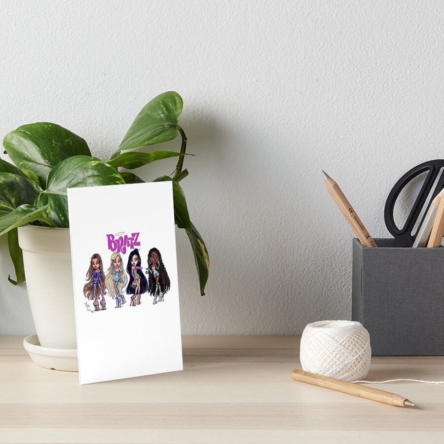 "Bratz Dolls Logo" Art Board Print for Sale by danibr0wn | Redbubble