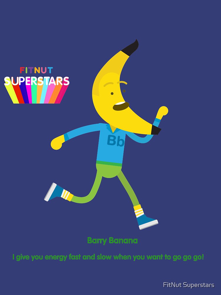 "Barry Banana running the show" T-shirt for Sale by FitNutSuperstar ...