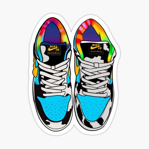 Chunky Dunk Stickers | Redbubble