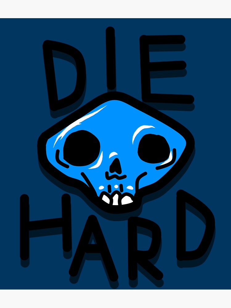 "Die Hard" Sticker by csoliroland | Redbubble