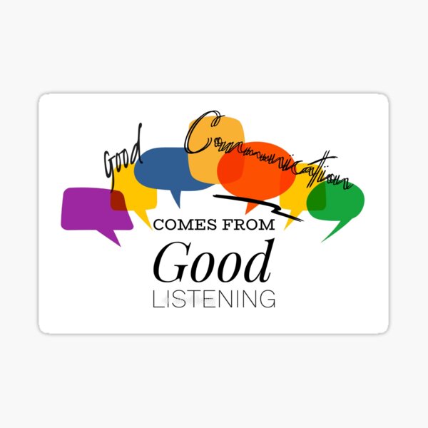 "Communication" Sticker by AussieAkubra | Redbubble