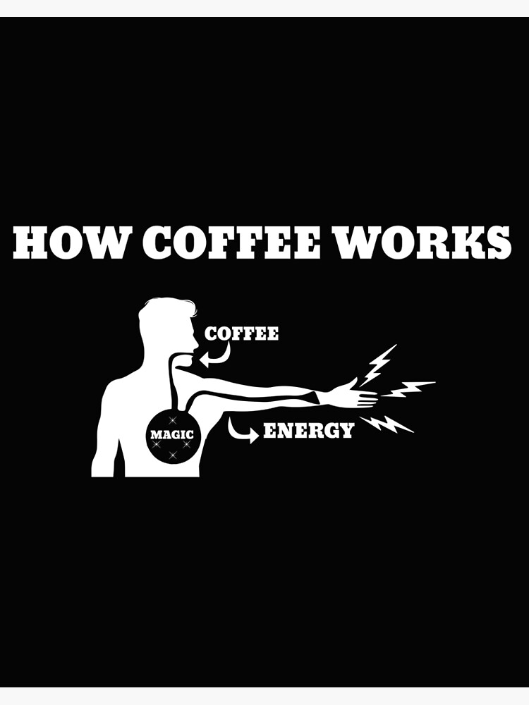 "How Coffee Works Diagram Science Espresso Coffee Shop Design Latte ...