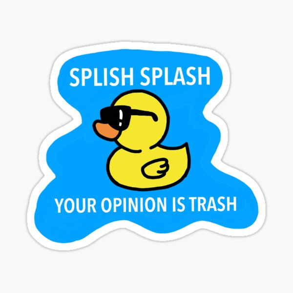 "Duck meme" Sticker by talia-d | Redbubble