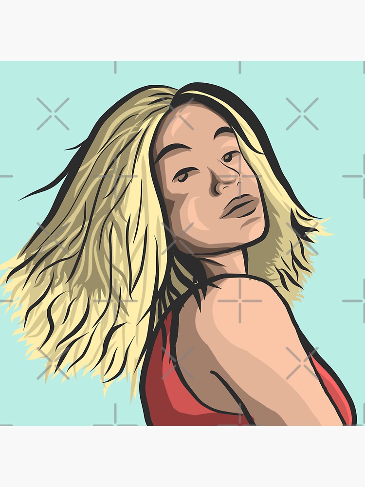 "Yur." Sticker for Sale by PapaLama | Redbubble