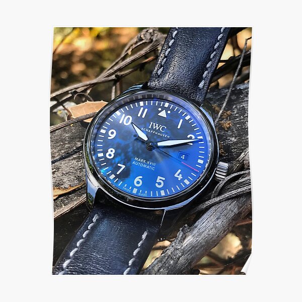 "IWC Mark XVIII Laureus Ceramic" Poster for Sale by Wristgaming | Redbubble