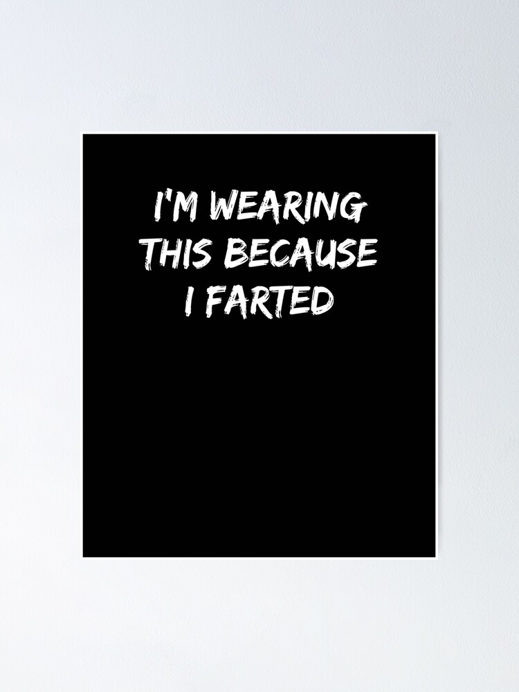 "Funny Farts Fart Jokes Farter Covid Masks Farting " Poster for Sale by ...