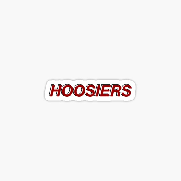 "Hoosiers Aesthetic" Sticker by smstickersx | Redbubble