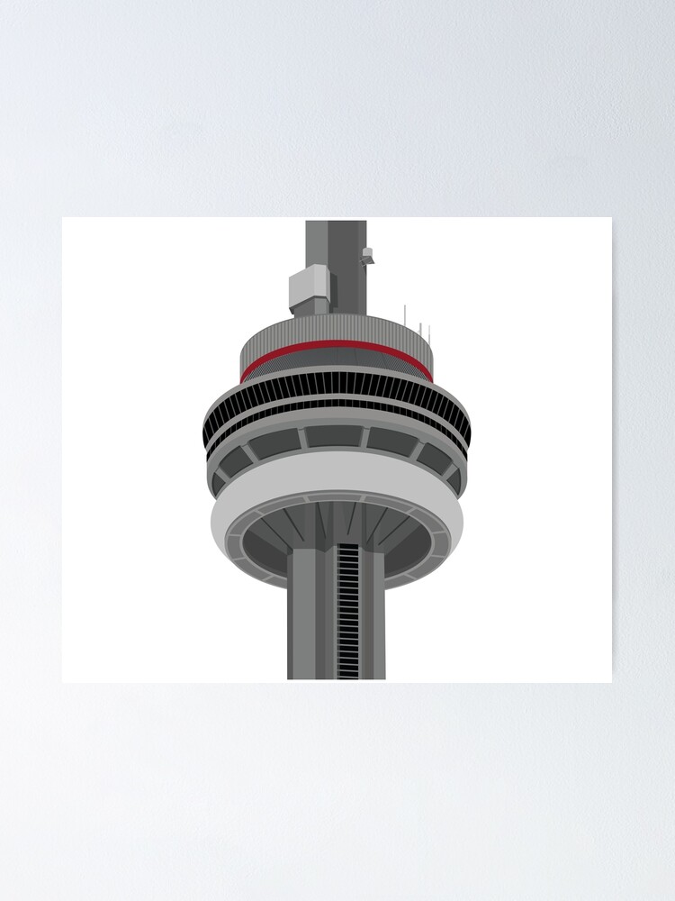 "CN Tower " Poster by aaronkeshen | Redbubble