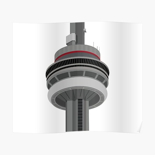 "CN Tower " Poster by aaronkeshen | Redbubble