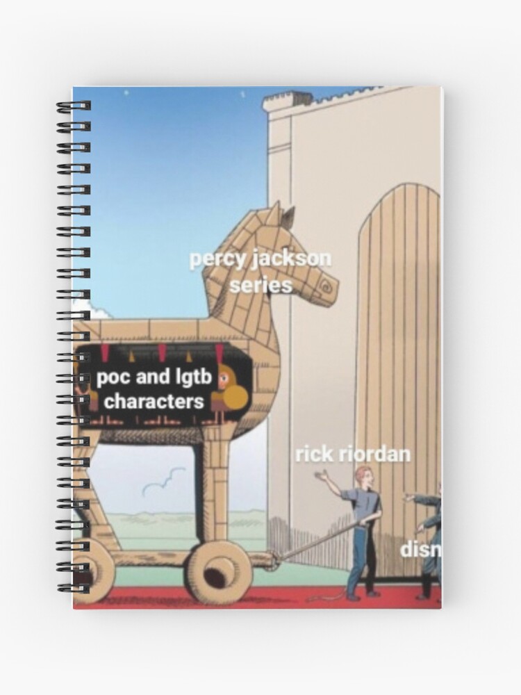 "Percy Jackson Meme" Journal for Sale by dairyfreegoblin | Redbubble