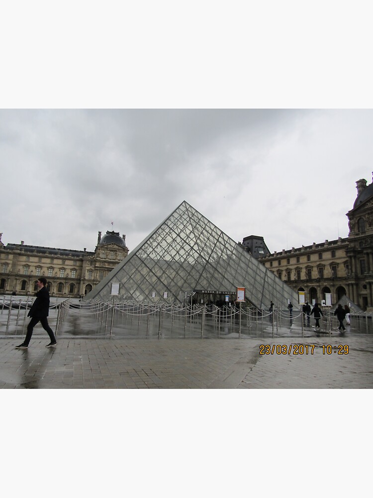 "Louvre Museum photo " Sticker by broadwaygirl142 | Redbubble