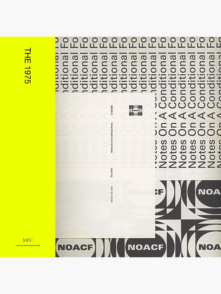 "NOACF" Sticker for Sale by kanickloff | Redbubble