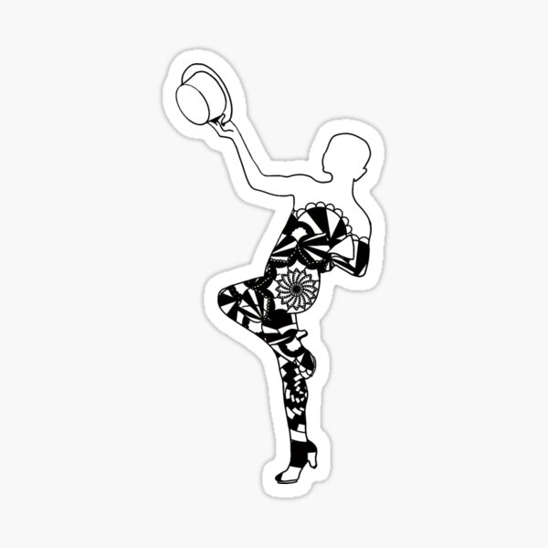 "Tap Dancer Style " Sticker by tnbtees | Redbubble