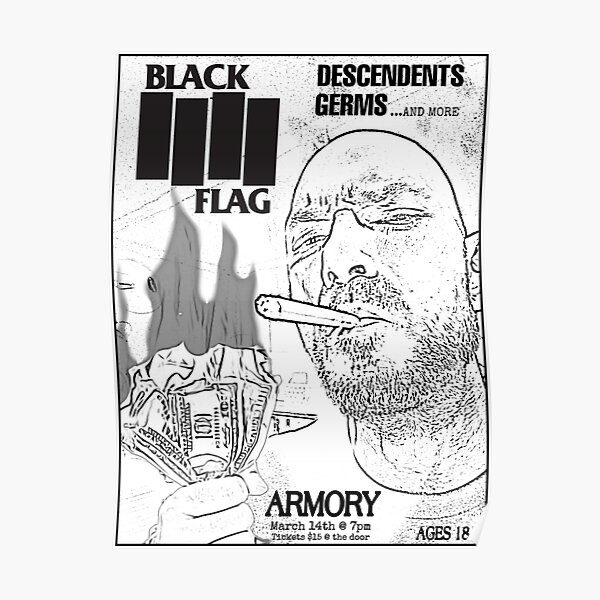 "Black Flag Armory" Poster for Sale by cliff1981 | Redbubble