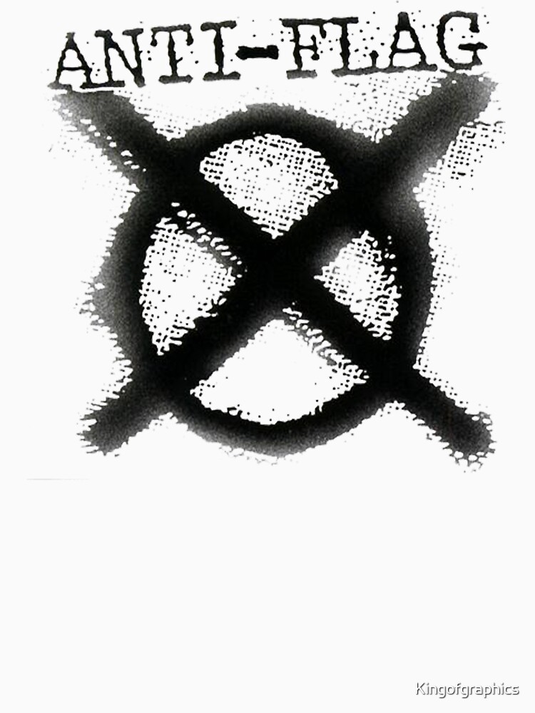 "Anti-Flag" T-shirt for Sale by Kingofgraphics | Redbubble | anti t ...